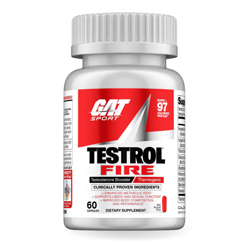 Testrol Fire 60 caps – Fitness Market México