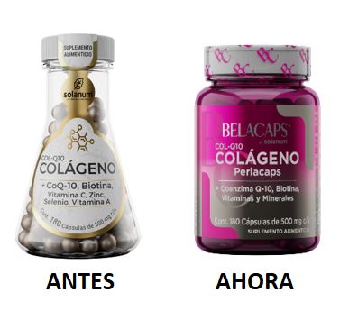 Colágeno en Perlacaps, Belacaps – Fitness Market México