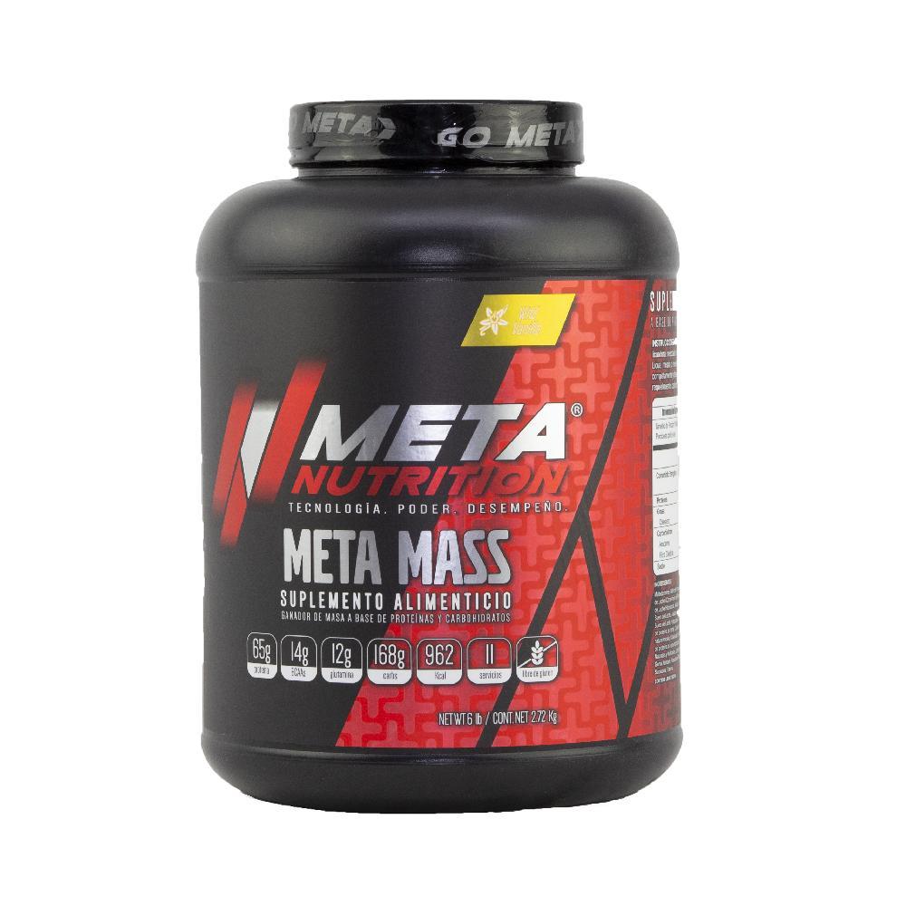 Meta Mass 6 lb, Alto en Proteína – Fitness Market México